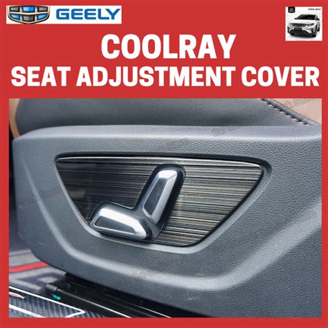 GEELY COOLRAY Seat Adjustment Frame Cover SPORT Variant ONLY