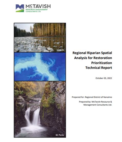 Riparian Spatial Analysis Map Rdn