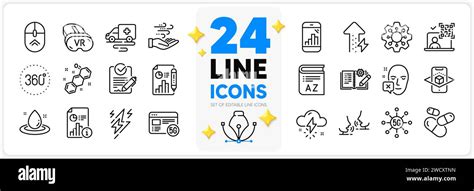 Icons Set Of Rfp Execute And Wind Energy Line Icons For Web App
