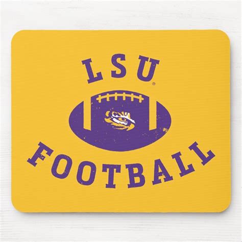 Lsu Football Louisiana State 4 Mouse Pad Zazzle Lsu Football Lsu Louisiana State