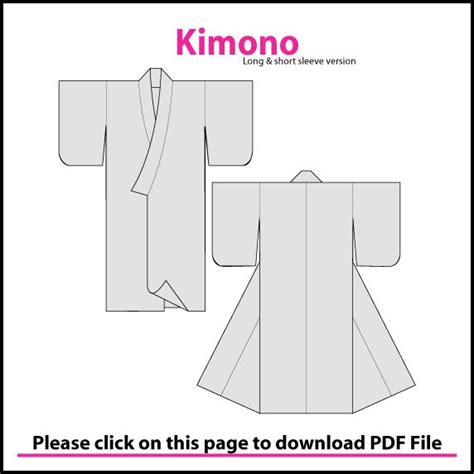 Kimono Robe Sewing Pattern