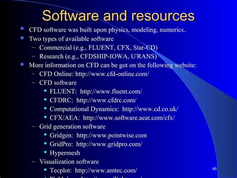 Introduction To Computational Fluid Dynamics Cfd Ppt Physics Science