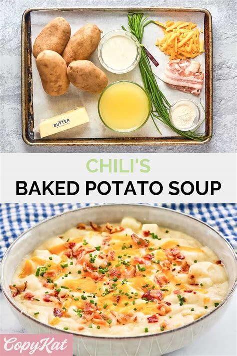 Copycat Chilis Baked Potato Soup Recipe