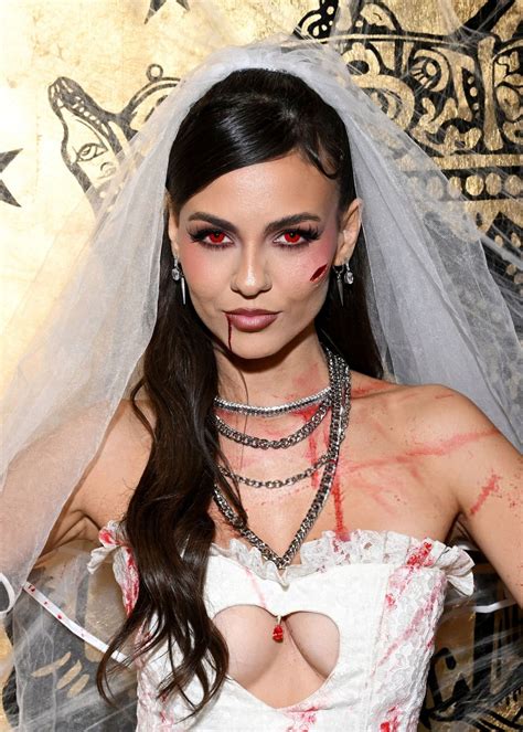 Victoria Justices Zombie Bride Costume At “love Zombie” Party 2025