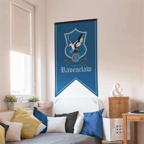 Harry Potter Ravenclaw Crest Banner Flag Conquestjournals