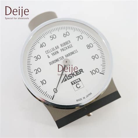 Asker C đồng Hồ đô độ Cứng Cao Su Asker Durometer Type C Japan Shopee Việt Nam