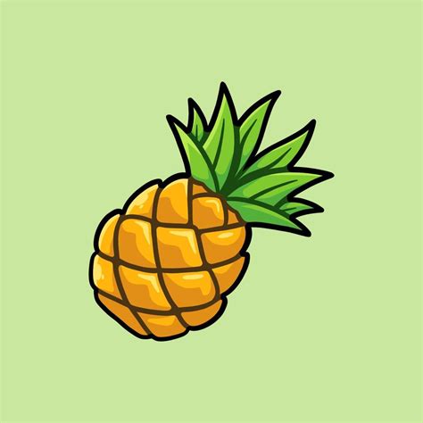 Pineapple Vector Art Icons And Graphics For Free Download