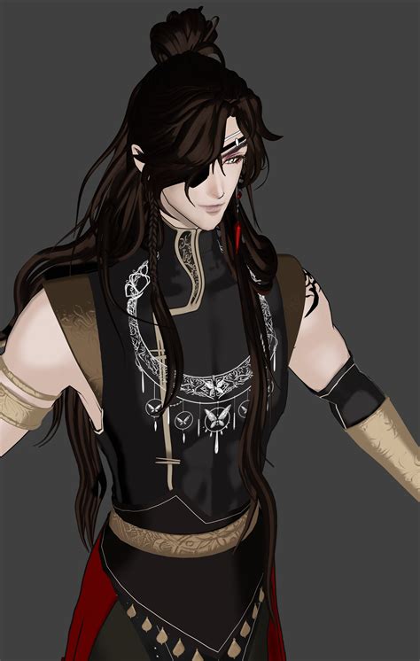 Hua Cheng 3d Model Fanart R Tianguancifu