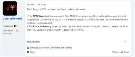 Microsoft And Amd To Release Ryzen Cpu Performance Patch For Windows 11