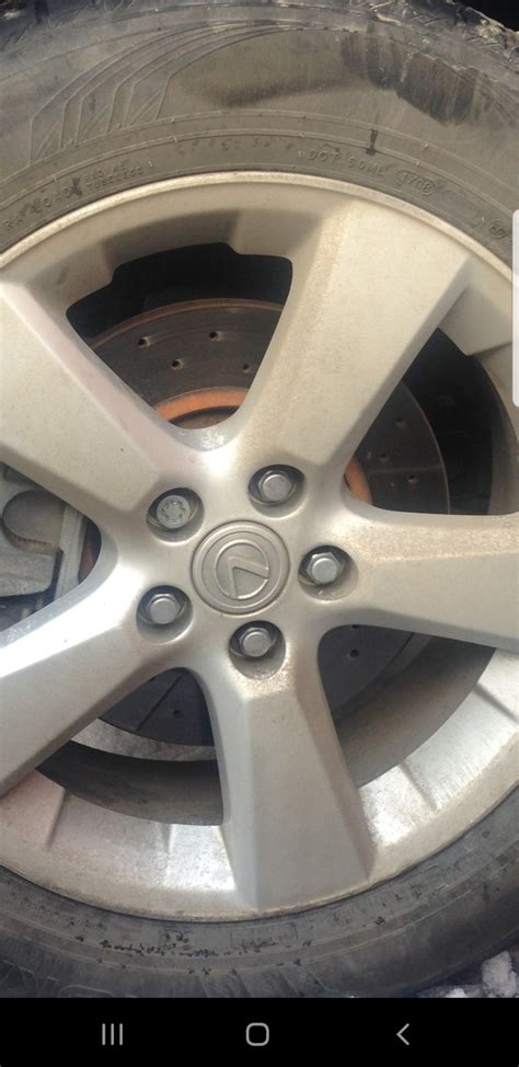 Замена тормозных дисков DBA на лексус rx 330 — Lexus RX (2G), 3,3 л ...