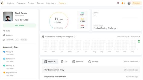 Ritesh Parmar On Linkedin Leetcode Dsa Coding Problemsolving Learning