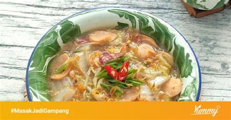 Resep Tumis Kuah Sawi Putih Lada Hitam Sederhana Rumahan Di Yummy App