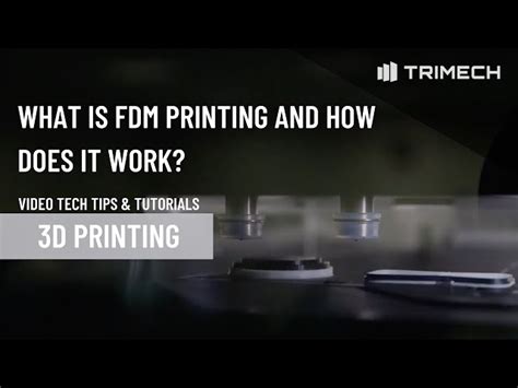 Fused Deposition Modelling FDM D Printing Process AI In OFF