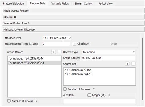 Source Specific Multicast With Ostinato