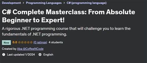 C Complete Masterclass From Absolute Beginner To Expert Scriptmafiaorg Download Full