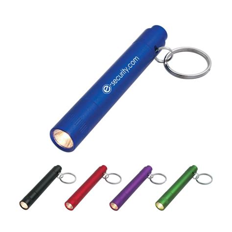 Personalized Aluminum Flashlight Keyring Keychain Flashlights
