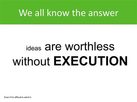 9 Ideas Execution Is Everything Ppt