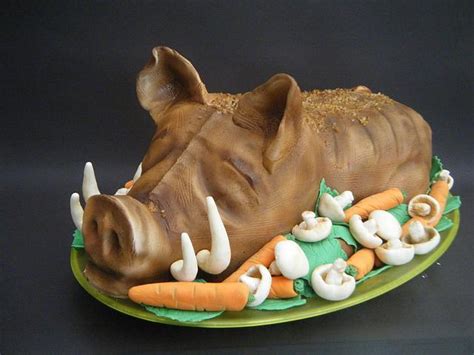 Roasted Hog Decorated Cake By Lorraine Mcgarry Cakesdecor