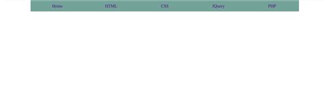 Membuat Menu Navigasi Horizontal Belajar Html Dan Css