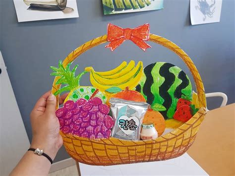 슈슈아트 오늘 이것은 과일바구니인가 간식바구니인가🍍🍇🍒🍪🍬 평택 평택미술 Facebook