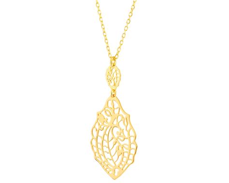 Gold Plated Silver Necklace Ref No Ap534 8771 Apart