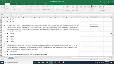 9 3 20 Class Adjusting Practice Problems And Bs Intro Youtube