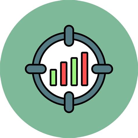 Target Line Filled Multicolour Circle Icon 37776481 Vector Art At Vecteezy