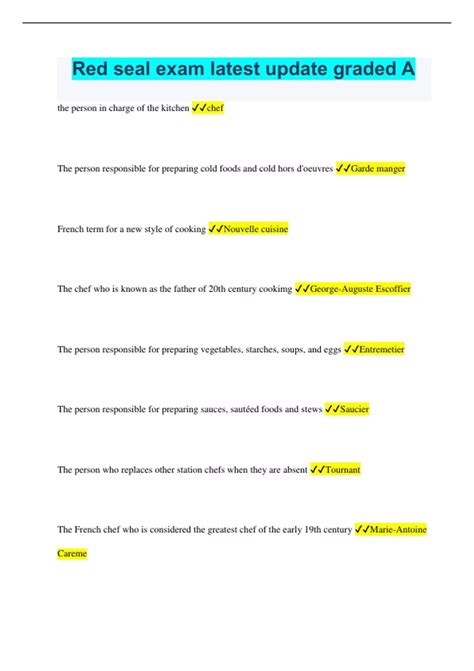 Red Seal Bundled Exams Questions And Answers 100 Correct Stuvia Us