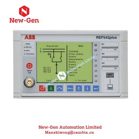 Abb Ref542plus 1vcf750090r0802 Hmi Iec 110220 V 100 Genuine In S New Gen Automation Limited