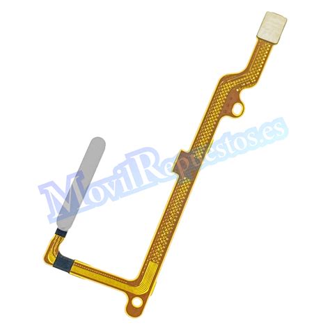 Flex De Lector De Huella Para Huawei Honor X Plata MovilRepuestos Es