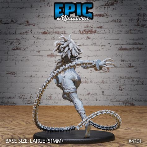 3d Printable Imprisoned Demoness Set Female Demon Ancient Hell Lord