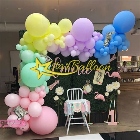 45 مدل بادکنک آرایی دخترانه و پسرانه جدید 2023 ساتیشو