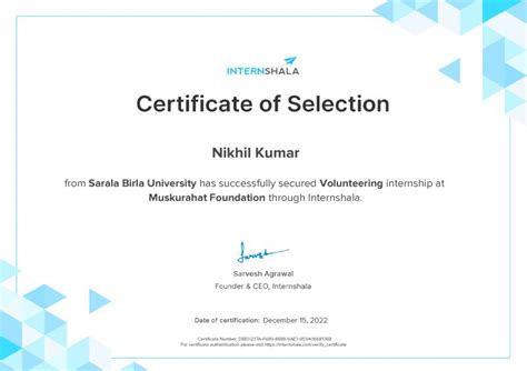 Nikhil Kumar On Linkedin Internship