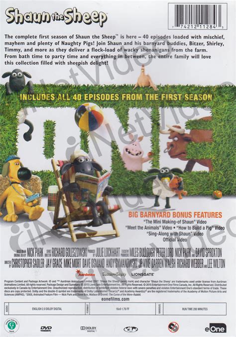 Shaun The Sheep Season 1 On Dvd Movie