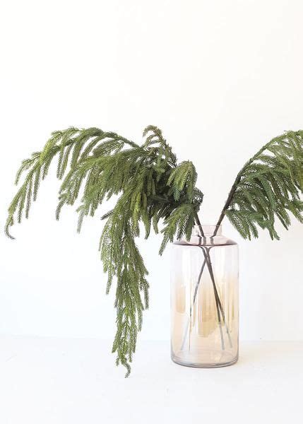 Real Touch Faux Pine Branches Stems Afloral Pine Branch Christmas Greenery Norfolk Pine