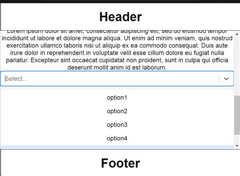 MenuShouldScrollIntoView Does Not Scroll All Menu Into View Issue JedWatson React