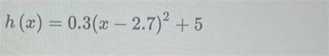 Solved Find The Domain And Range Of Each Function Write The
