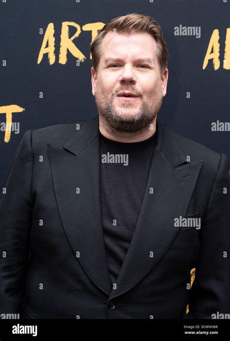 James Corden Attends Opening Night For Art Play On Broadway At Music