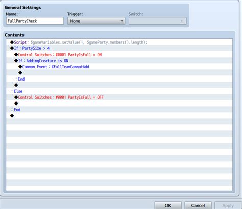 Event Not Working Correctly Rpg Maker Forums