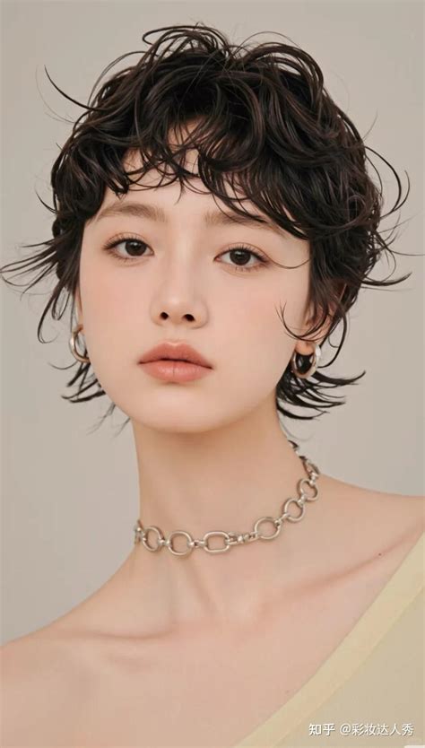 氛围感拉满！时尚感慵懒酷飒少年感短发，超美 知乎
