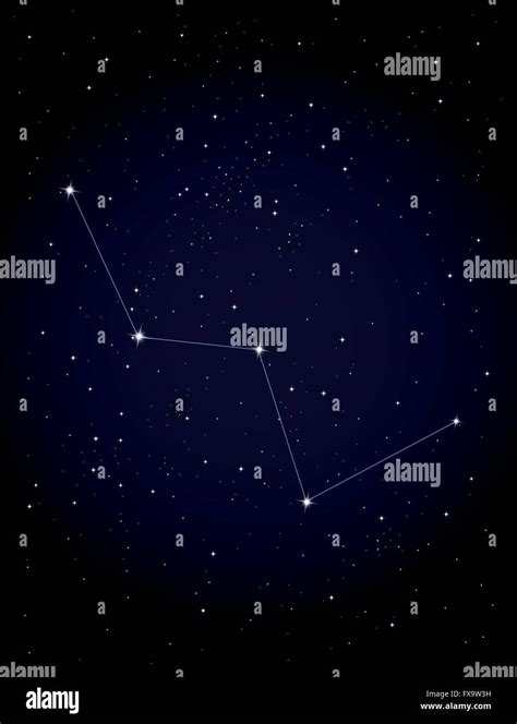 Constellation Cassiopeia Stock Vector Image And Art Alamy