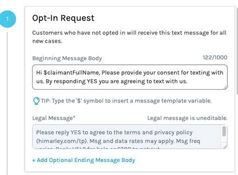 Configuring Automated Messages Hi Marley