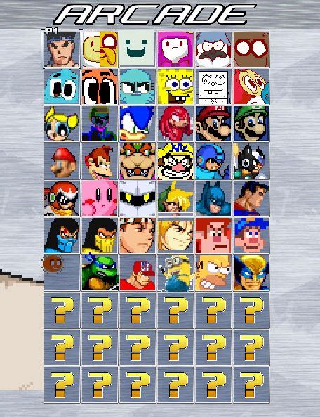 Image Mugen Roster So Far Mugen Database Fandom Powered By Wikia