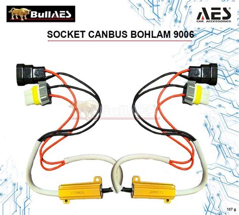 Socket 9006 Hb4 Car Led Headlight Canbus Decoder Emc Error Lazada