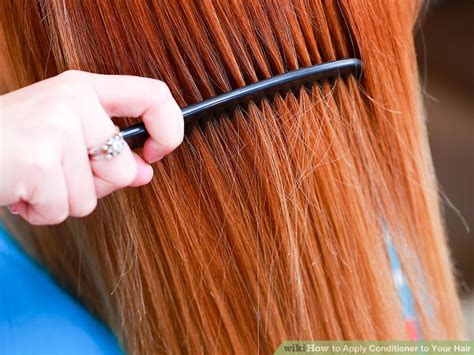 Ways To Apply Conditioner To Your Hair WikiHow