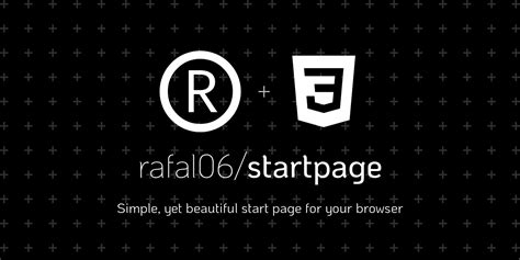 Github Rafal New Tab Alternative New Tab Page For Your Browser
