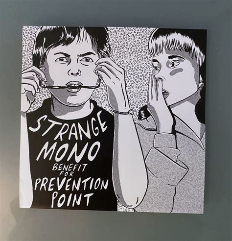 Out Now Strange Mono Benefit For Prevention Point 7″ Strange Mono