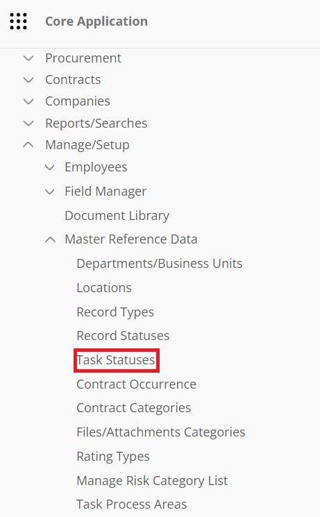 Task Status Manager Workflow Management