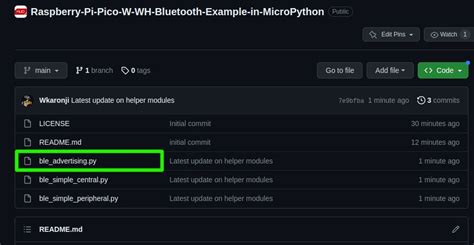 how to read a raspberry pi pico w sensor using bluetooth