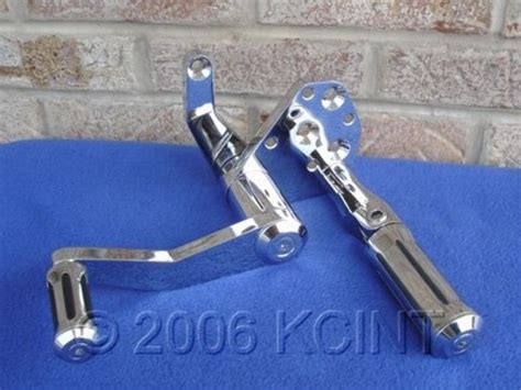 Elite Billet 2 Ext Forward Controls Harley Softail And Rigid Kraft